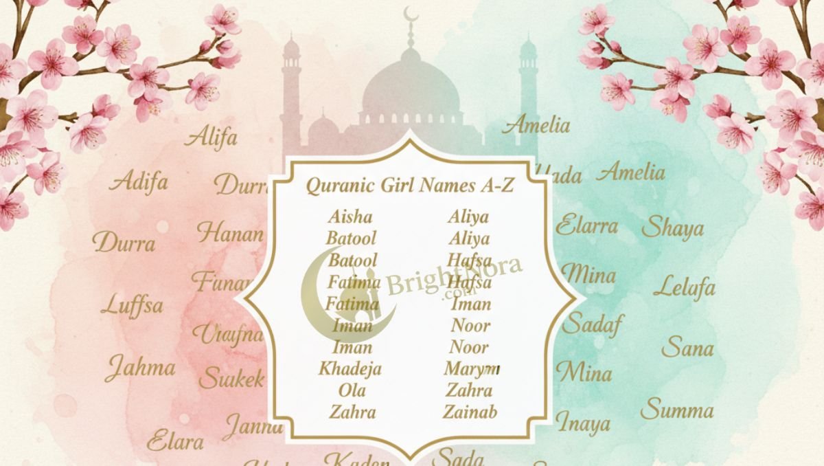 Islamic Girl Names from Quran A to Z – Beautiful Top 75