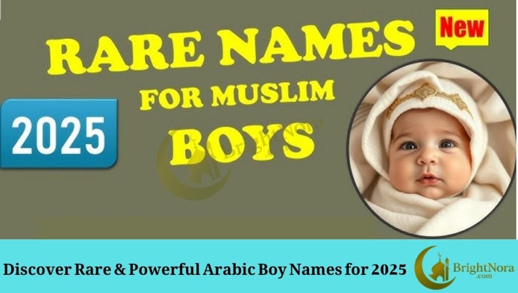 Unique Arabic Boy Names – Top 100 Meaningful Picks